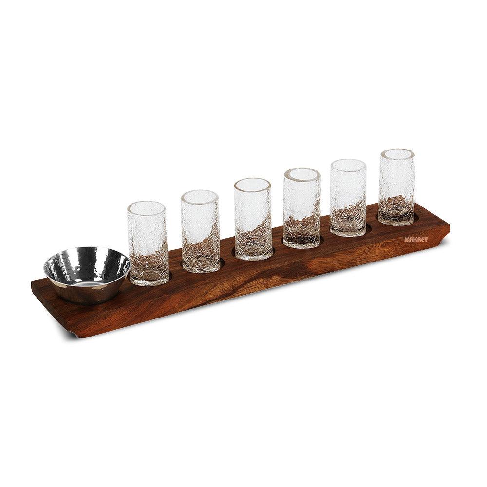 Wood Shot Glass Server (7n1) – Makrey